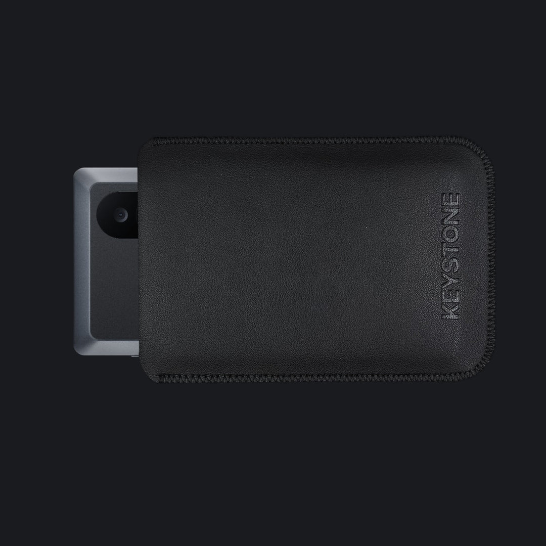 Keystone Leather Pouch - Keeps your Keystone safe from scratches.