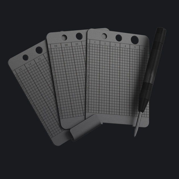 Keystone Punch - The indestructible steel crypto cold storage seed ...