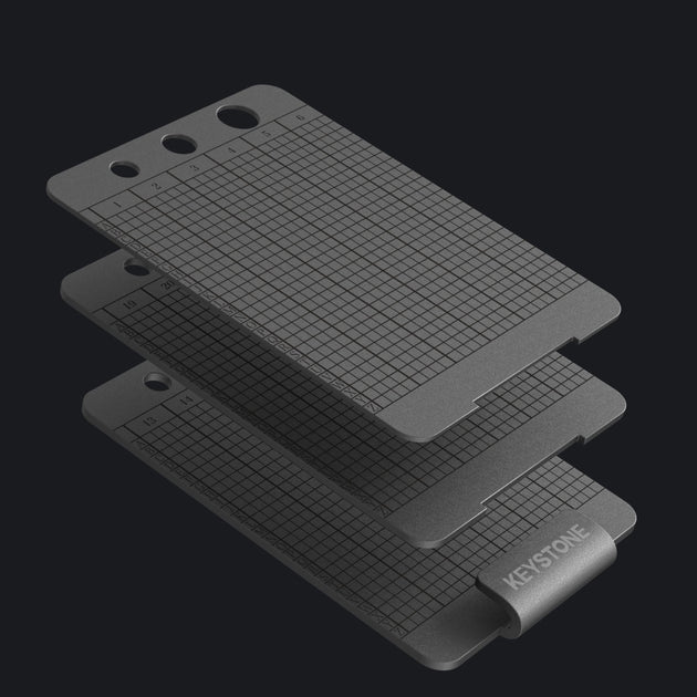 Keystone Punch - The indestructible steel crypto cold storage seed ...